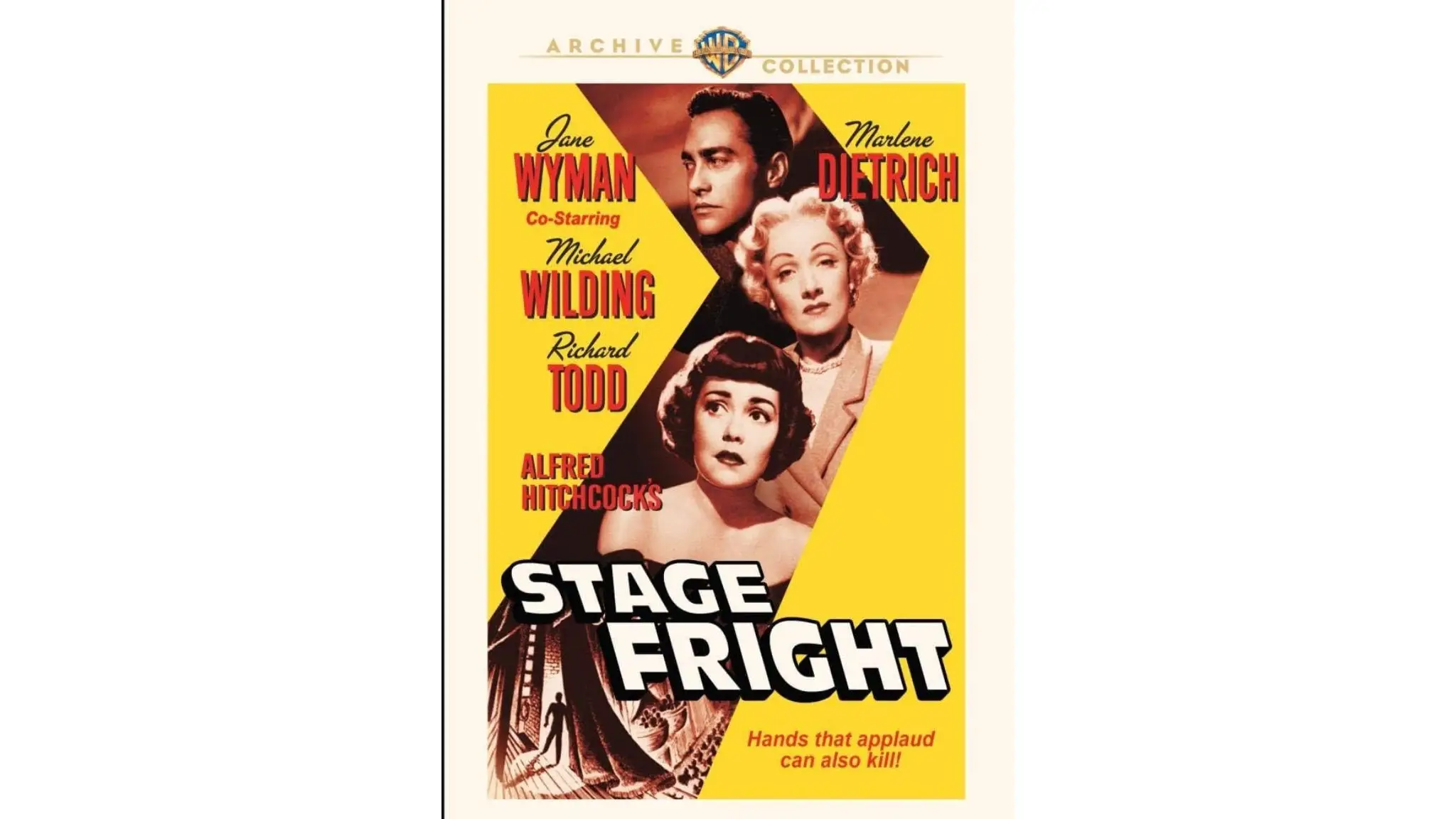 Hitchcock's Stage Fright (1950) w/ Marlene Dietrich